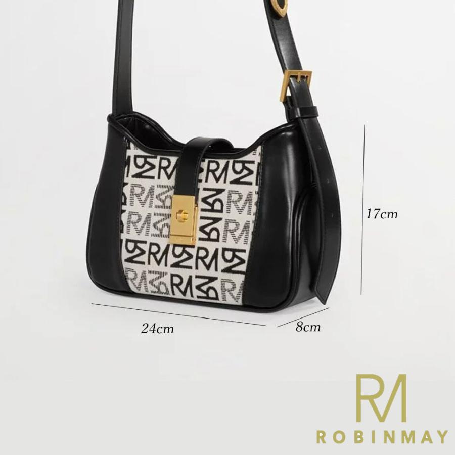 保証付 返品OK 正規品取扱店 2025 ROBINMAY ロビンメイ B188 Mirror Totem Shoulder Bagクラッチ ミニショルダーバッグ コインケース付き ショルダー ...