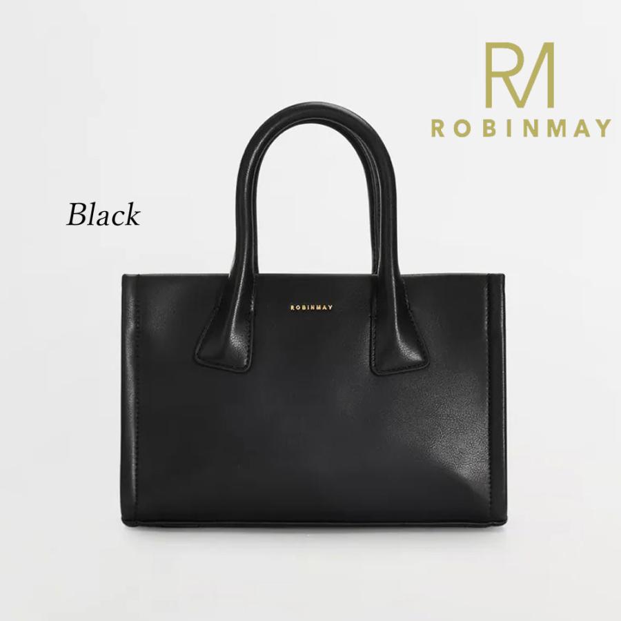 保証付 返品OK 正規品 2025 ROBINMAY ロビンメイ WB076 スタイリッシュ RM ハンドバッグ ミニボストン ショルダー 小さめ 春夏秋冬 ビーガンレザー ヴィーガン ...