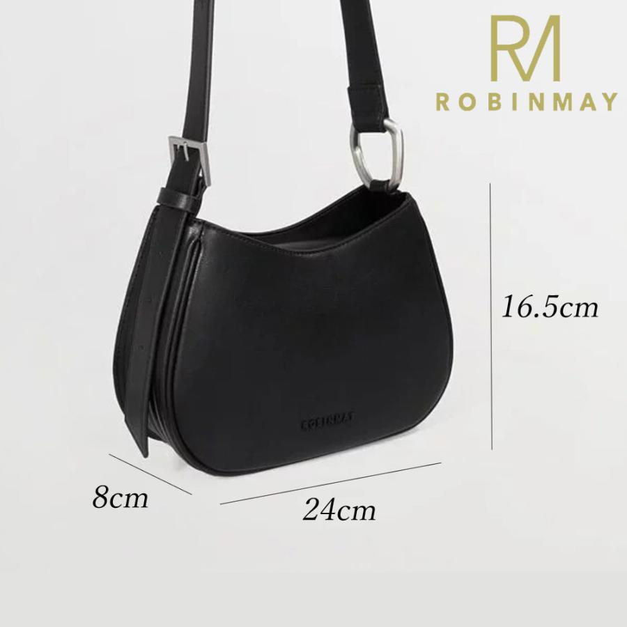 保証付 返品OK 正規品 2024 ROBINMAY ロビンメイ WB052 レディース エレガント RM クラシカル ショルダーバッグ 小さ 春夏秋冬 ビーガンレザー : ANGELINA ...