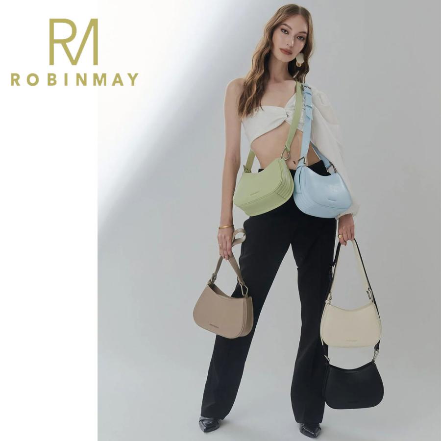 保証付 返品OK 正規品 2024 ROBINMAY ロビンメイ WB052 レディース エレガント RM クラシカル ショルダーバッグ 小さ 春夏秋冬 ビーガンレザー : ANGELINA ...