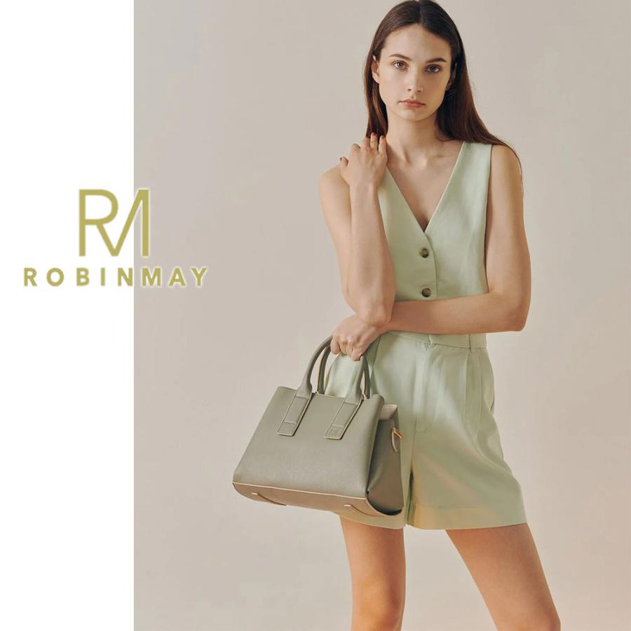 保証付 返品OK 正規品 2024 ROBINMAY ロビンメイ WB050 レディース ミニボストン ハンドバッグ RMロゴ ショルダー レトロ ボストン シンプル : ANGELINA ...