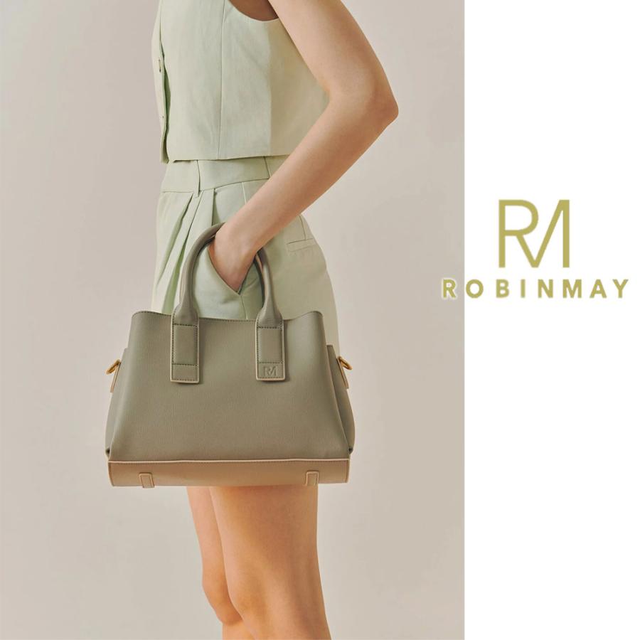 保証付 返品OK 正規品 2024 ROBINMAY ロビンメイ WB050 レディース ミニボストン ハンドバッグ RMロゴ ショルダー レトロ ボストン シンプル : ANGELINA ...