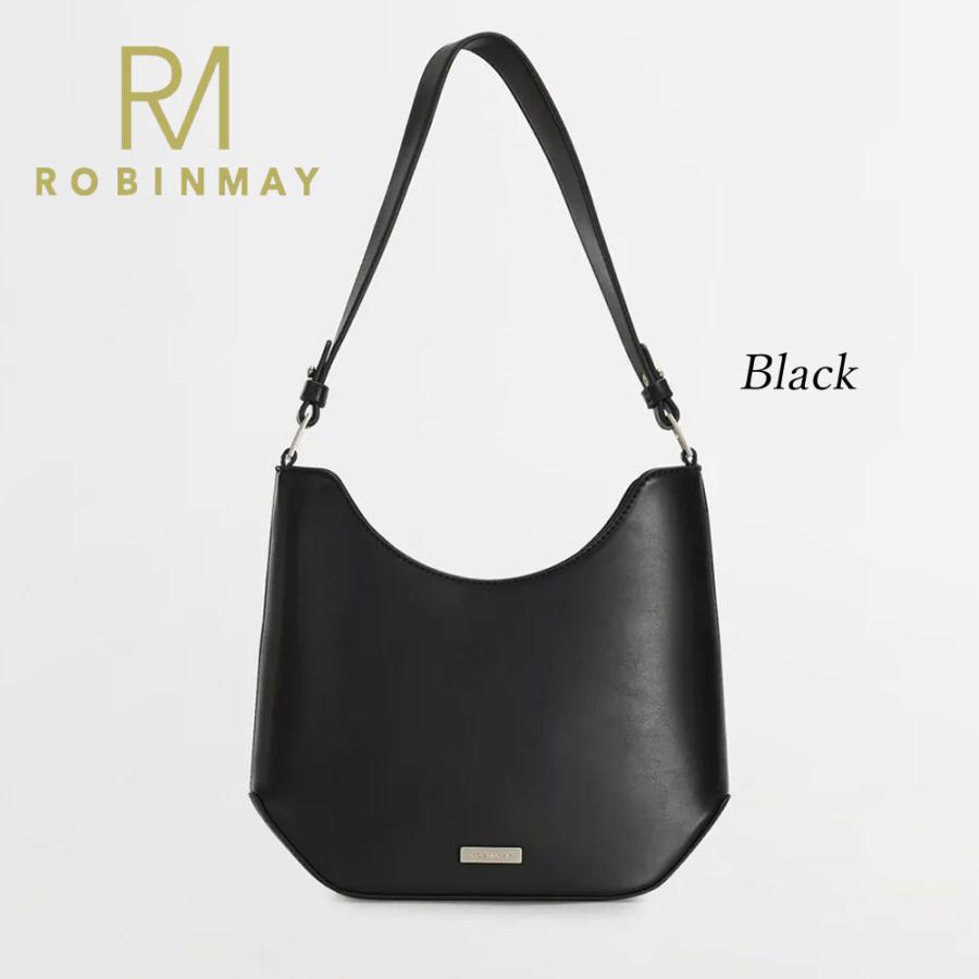 保証付 返品OK 正規品 2024 ROBINMAY ロビンメイ WB080 レディース RMロゴ ショルダーバッグ 春夏秋冬 ビーガンレザー ...