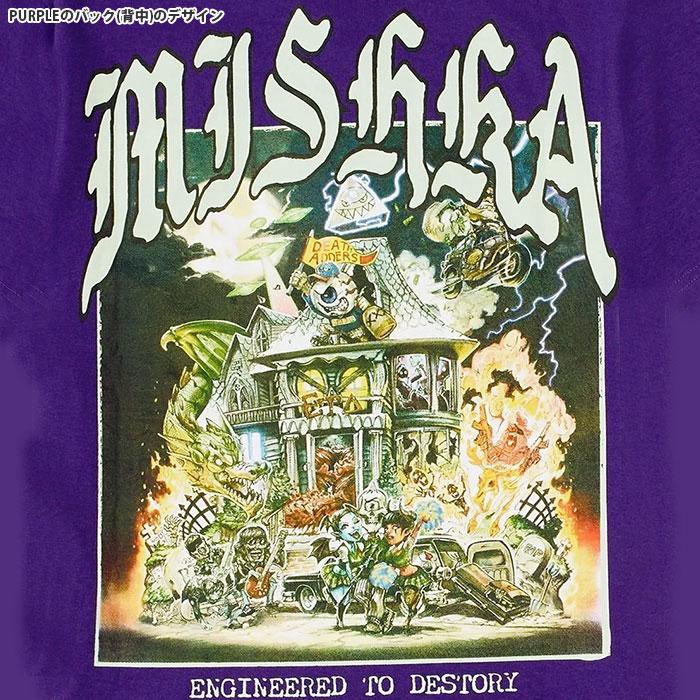 MISHKA 半袖Tシャツ ミシカ Tシャツ トップス ストリート メンズ ブランド HAUNTED SS TEE/ : ING - 通販 ...