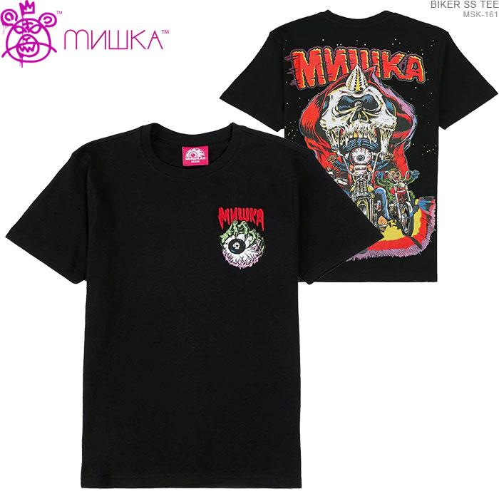 MISHKA 半袖Tシャツ ミシカ Tシャツ トップス ストリート メンズ ブランド BIKER SS TEE/ : ING - 通販 ...