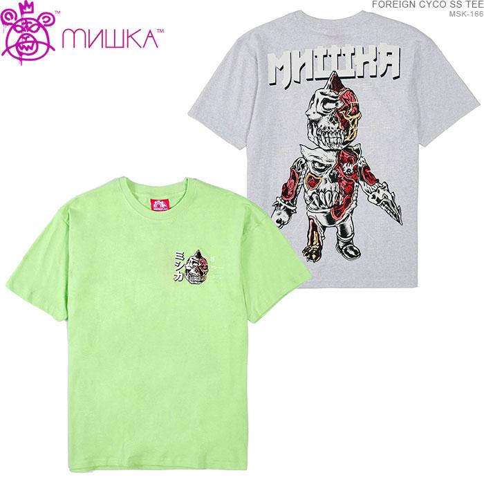 MISHKA 半袖Tシャツ ミシカ Tシャツ トップス ストリート メンズ ブランド FOREIGN CYCO SS TEE/ : ING ...