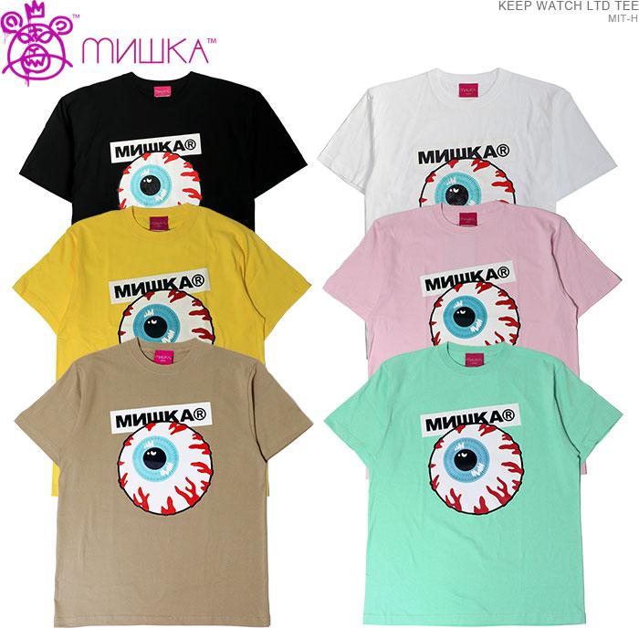 MISHKA ミシカ Tシャツ mishka 半袖Tシャツ ストリート メンズ ブランド KEEP WATCH LTD TEE : ING ...