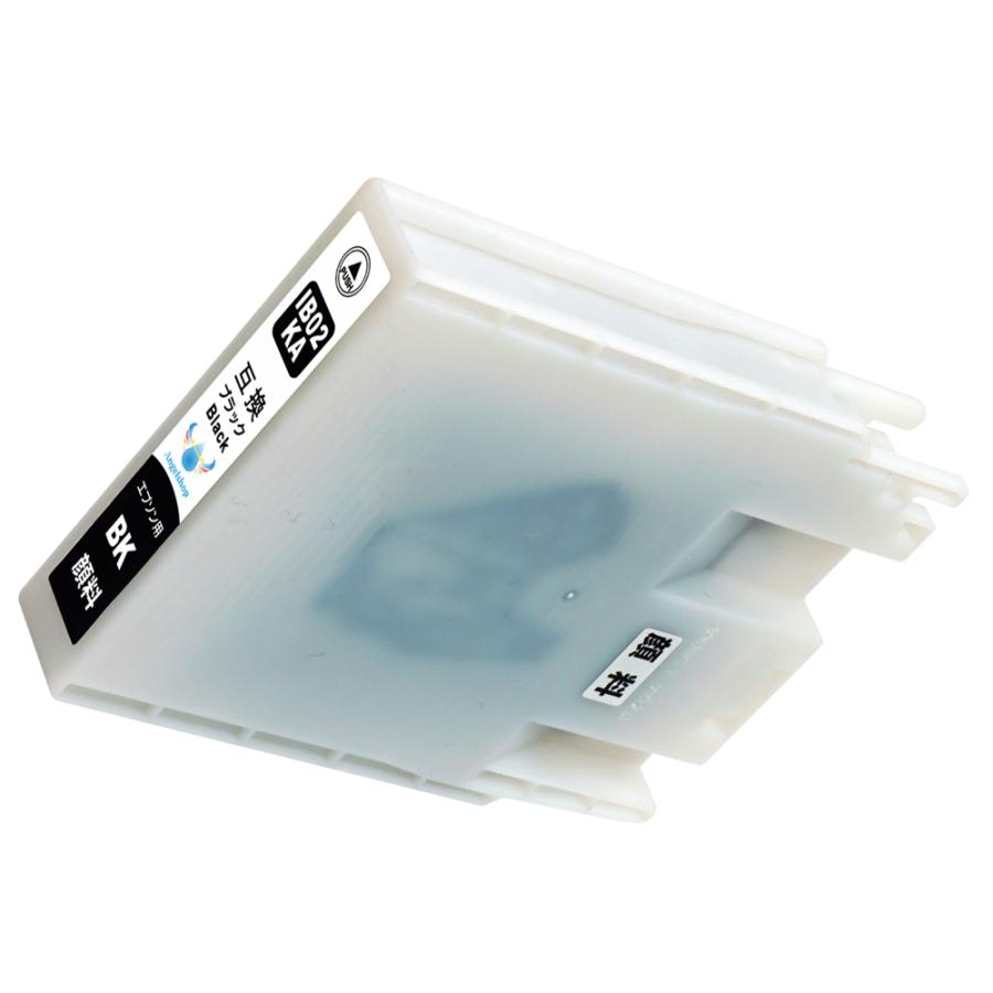 IB02 (顔料KA/ブラック) 1本 エプソン用 互換 インクカートリッジ IB02KA PX-M7110F PX-M7110FP PX-S7110 PX-S7110P 残量表示機能付 IC ...