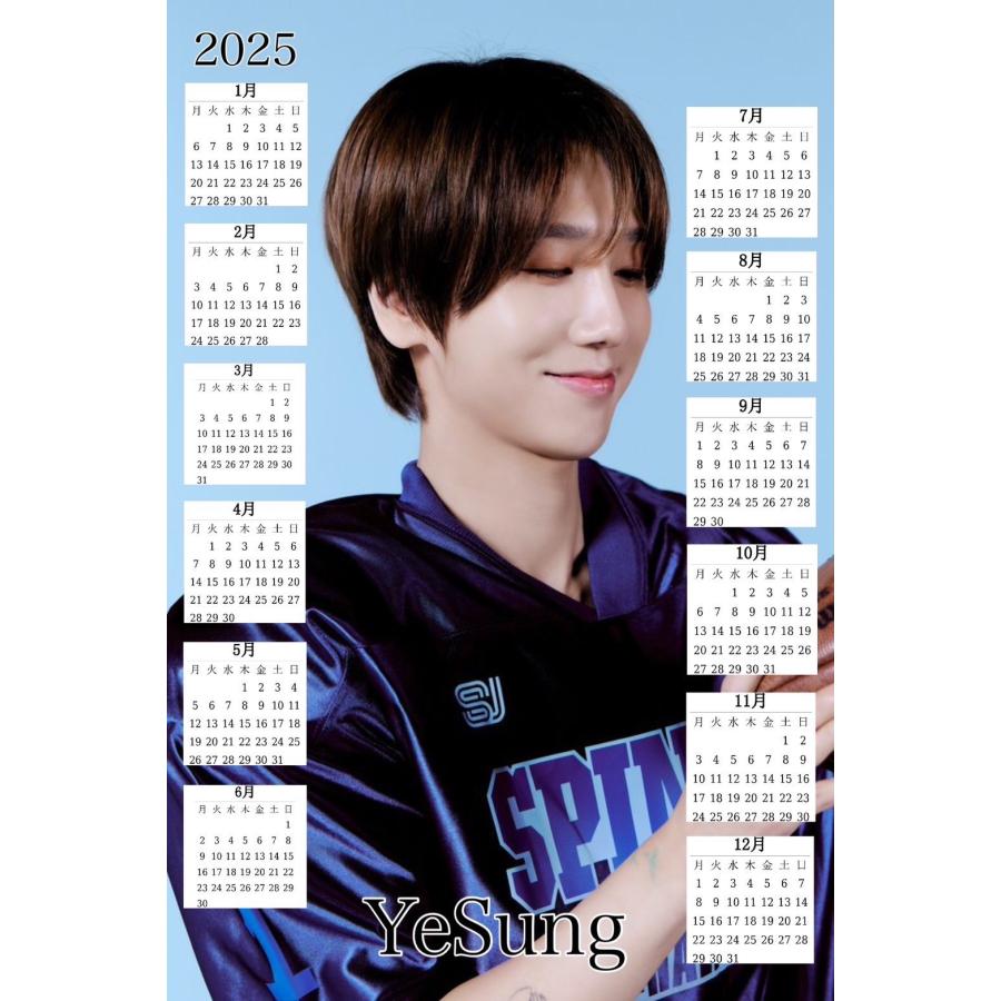 イェソン SUPERJUNIOR スーパージュニア 2025 ポスター カレンダー 丸めてお送り A3サイズ 30×42cm 韓流 グッズ fx320-6 : アンジーソウル - 通販 ...