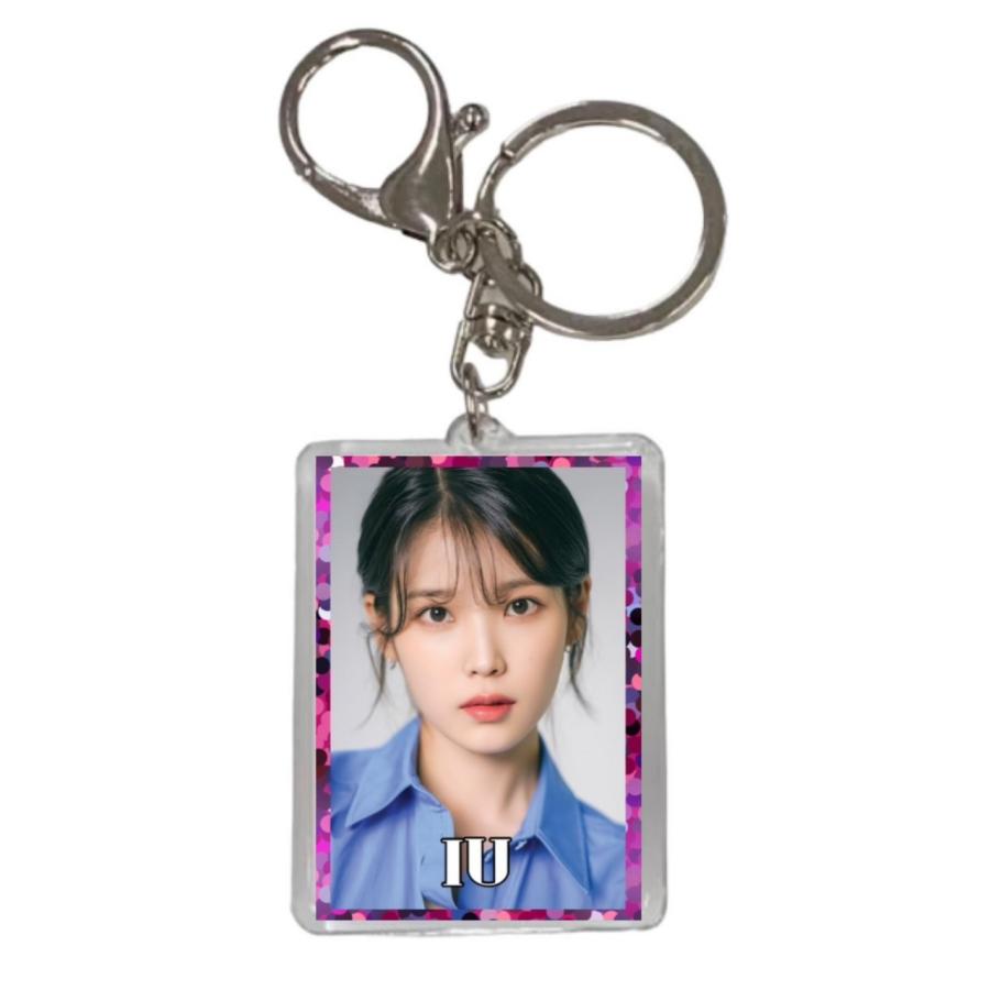 IU アイユ 両面 写真入り キーホルダー 韓流 グッズ js177-1 : アンジーソウル - 通販 - Yahoo!ショッピング