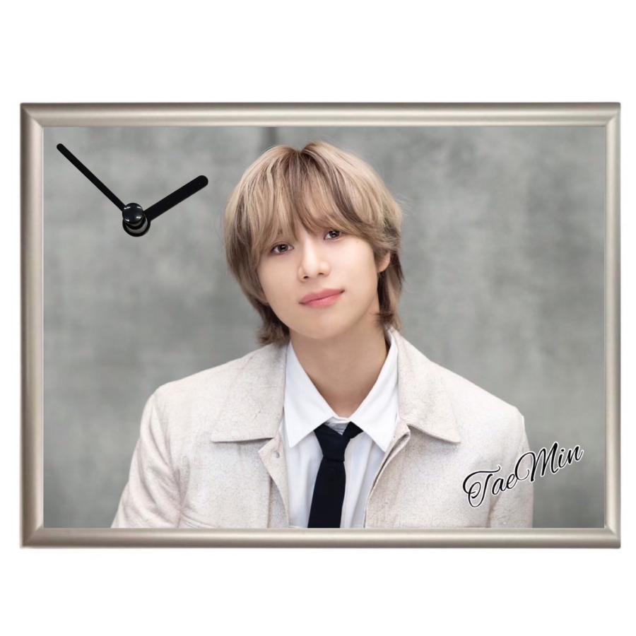 テミン SHINee シャイニー フォトフレーム 壁掛け 時計 韓流 グッズ nf060-53 : アンジーソウル - 通販 - Yahoo!ショッピング