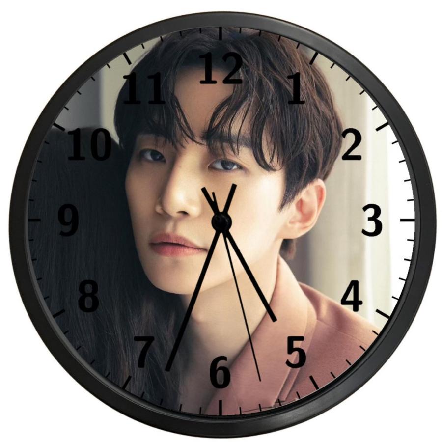 ジュノ 2PM 掛け時計 WallClock 壁掛け 時計 直径23cm 韓流 グッズ nj059-15 : nj059-15 : アンジーソウル - 通販 - Yahoo!ショッピング