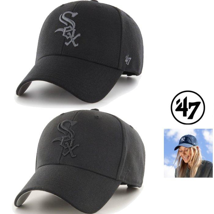 47Brand ’47 CAP(フォーティーセブン) White sox MVP ホワイトソックス ロゴCAP Color:BLACK× ...
