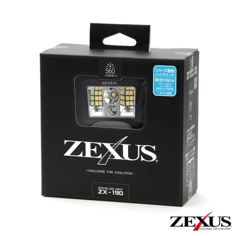 冨士灯器 ZEXUS LED ヘッドライト ZX-190 [4] : 釣具のアングル - 通販 - Yahoo!ショッピング