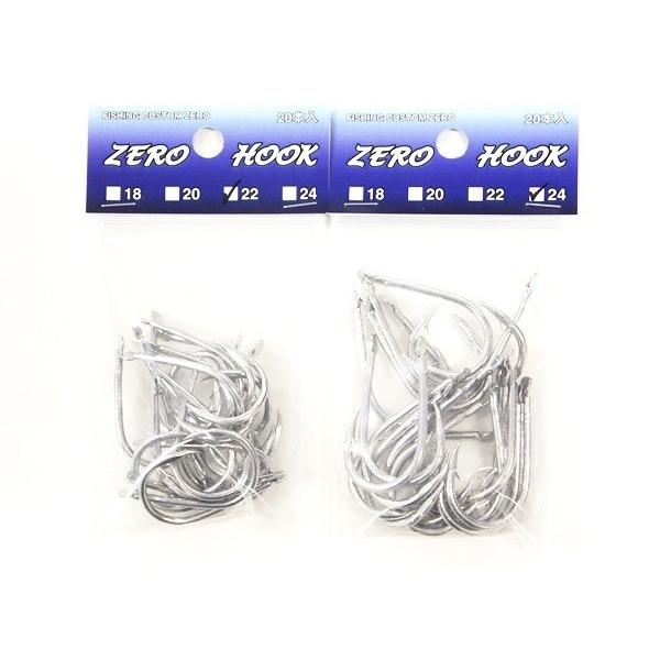 ZERO HOOK 22号/24号 : アングラーズショップアクア - 通販 - Yahoo!ショッピング