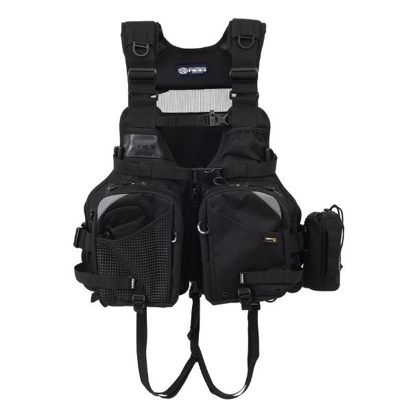 双進 (RBB) 7693 RBB エクストリームタイドゲームベスト フルブラック フリーサイズ : アングラーズWEB店 - 通販 - Yahoo!ショッピング