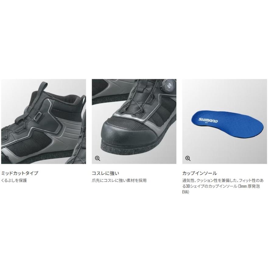 シマノ (Shimano) FS-041Q レッド 26.5サイズ カットラバーピンフェルトフィットシューズ LT : アングラーズWEB店 ...