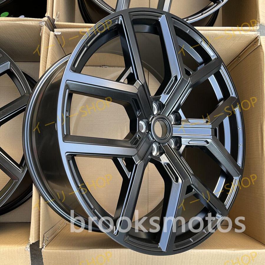 ランドローバーディフェンダー L663 に適合 22インチサテンブラック 5 スポークホイールリム 1個2019+ : p21542700e98a : STKパーツの宝庫 - 通販 ...
