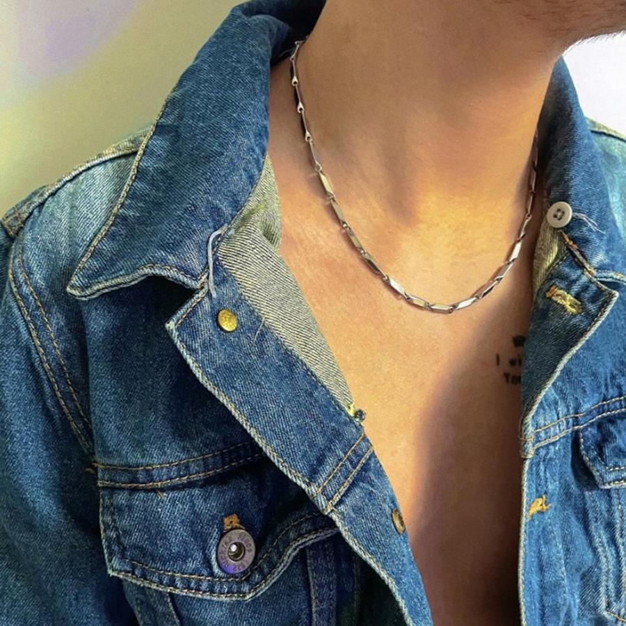 【送料無料】\1000円ポッキリ ／ネックレス ステンレス メンズ レディース チェーン アクセサリー 耐水性 シルバー 60cm 45cm : Funmo - 通販 - Yahoo!ショッピング