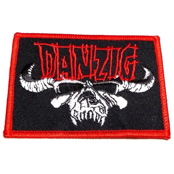 DANZIG ダンジグ SKULL WITH LOGO Patch オフィシャル バンドワッペン 正規ライセンス品 : ANIMAL-ROCK! - 通販 - Yahoo!ショッピング