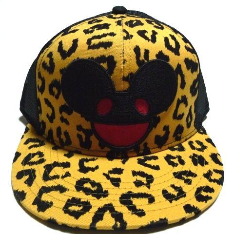 DEADMAU5 デッドマウス LEOPARD PRINT Cap オフィシャル アーティスト キャップ : ANIMAL-ROCK ...
