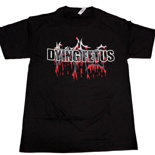 DYING FETUS ダイイング・フィータス LOGO オフィシャル バンドTシャツ 【2枚までメール便対応可】【正規ライセンス品 ...