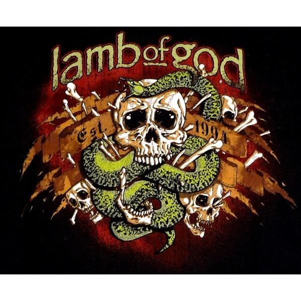 【メール便対応可】LAMB OF GOD ラム・オブ・ゴッド VENOM オフィシャル バンドTシャツ【正規ライセンス品 ...