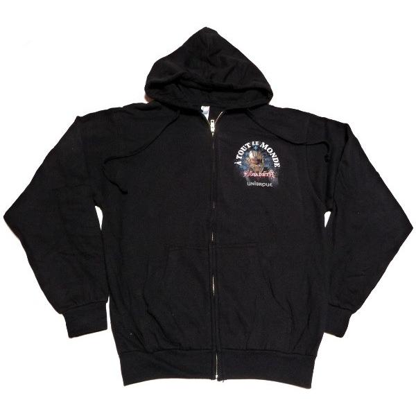 MEGADETH メガデス A TOUT LE MONDE CO ZIP HOODIE オフィシャル ZIP-UP バンドパーカー / 正規 ...