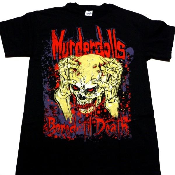 MURDERDOLLS マーダードールズ BORED TIL DEATH オフィシャル バンドTシャツ / 2枚までメール便対応可 : ANIMAL-ROCK! - 通販 - Yahoo!ショッピング