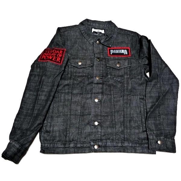 PANTERA パンテラ CUT N SEW DENIM JACKET オフィシャル デニムジャケット【正規ライセンス品】 : ANIMAL ...