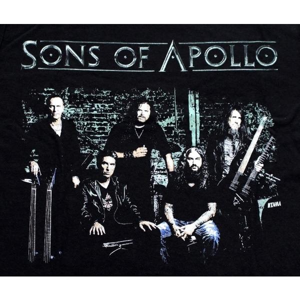 SONS OF APOLLO サンズ・オブ・アポロ BAND PHOTO オフィシャル バンドTシャツ 1梱包2枚までメール便対応可 ...