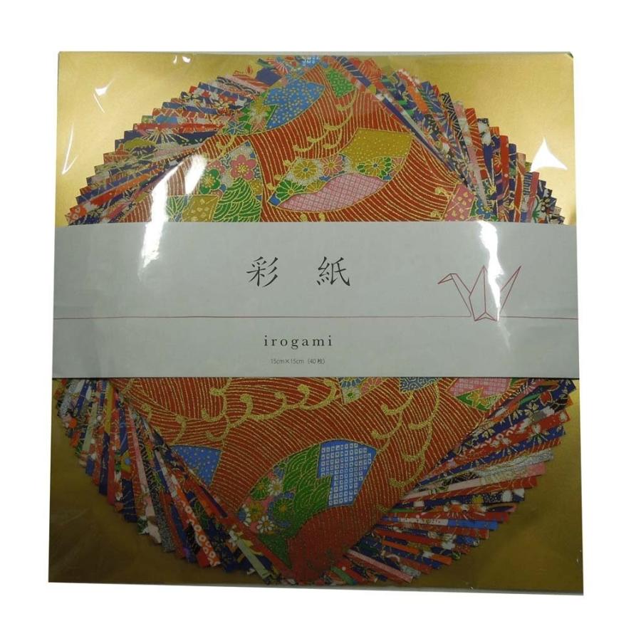 和紙 Japanese Paper 彩紙 irogami 金 15×15cm 40枚 : ANiSIE - 通販 - Yahoo!ショッピング