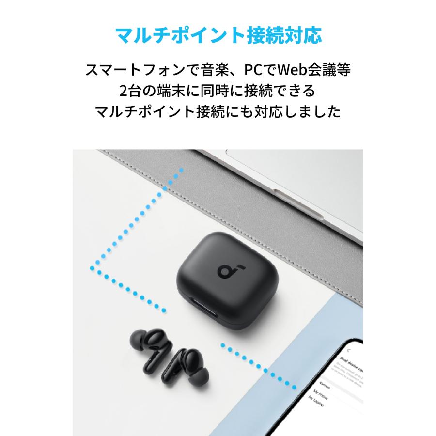 Soundcore（Anker） Anker Soundcore P30i (Bluetooth 5.4)【完全ワイヤレスイヤホン ...
