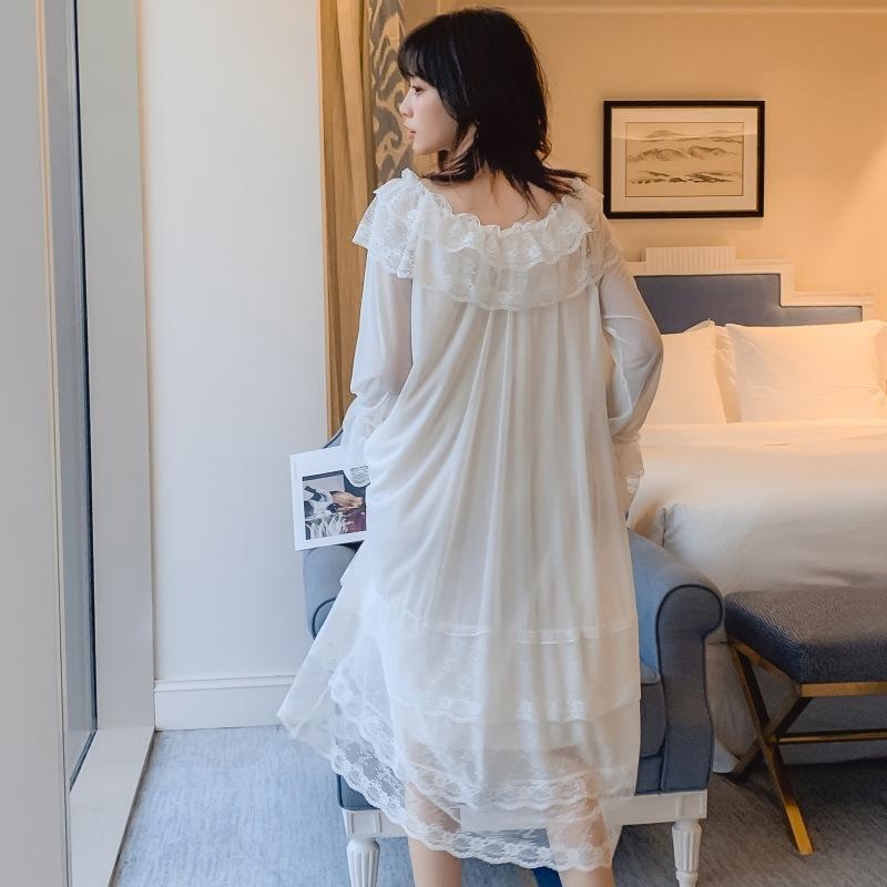 フリル レース ガーリー ルームウェア パジャマ 部屋着 寝巻き ナイト