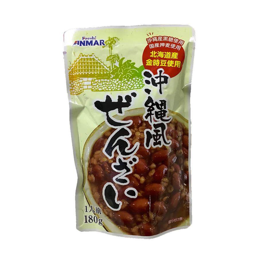 沖縄風ぜんざい 180g アンマー 黒糖 北海道産金時豆 かき氷 甘味 沖縄土産（常温）※冷蔵同梱可 : アンマーショップ - 通販 ...