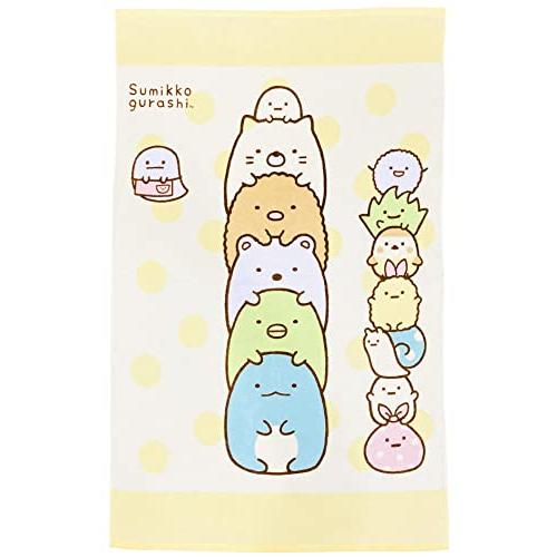 MORIPiLO モリシタ すみっコぐらし タオルお昼寝ケット タオルケット シングル 90x140cm 綿100% イエロー(すみっコぐらし) :BCCAfd867d5d5b:Anna ...