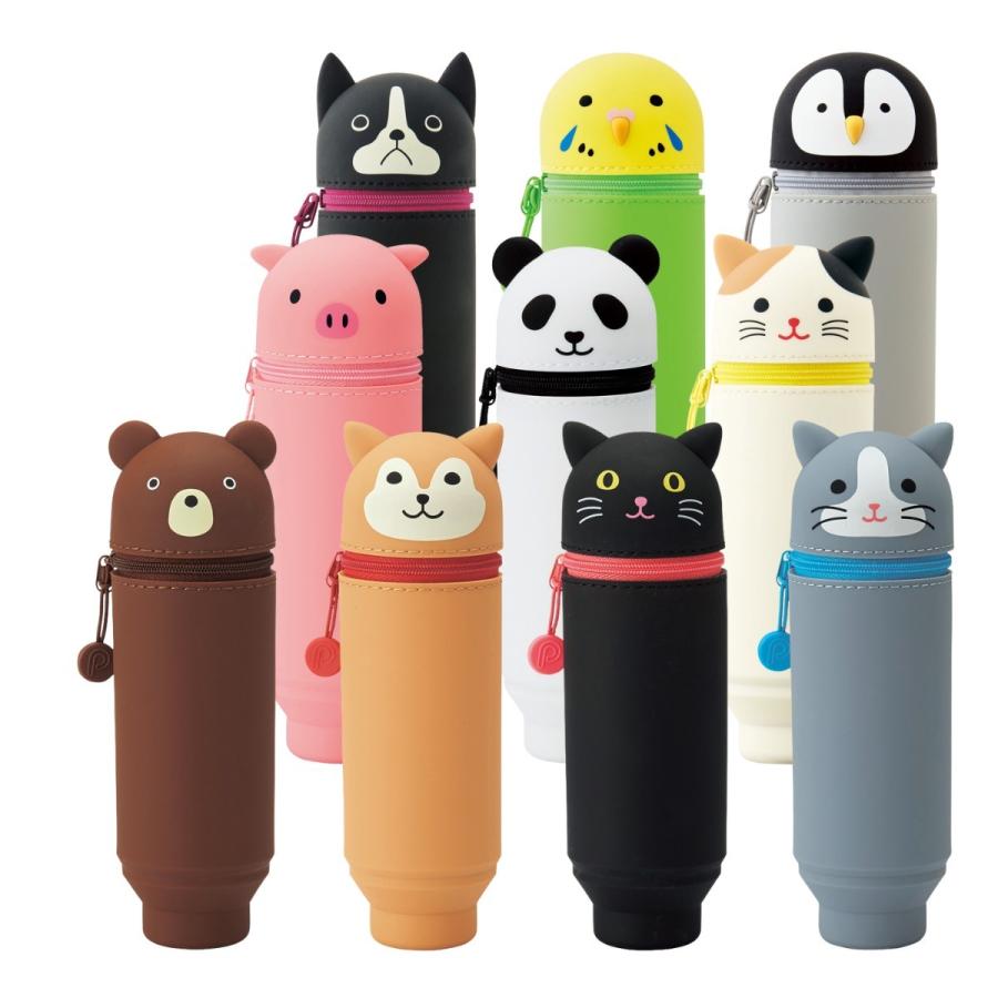 SMART FIT PuniLabo スタンドペンケース リヒトラブ 立つペンケース : 雑貨のお店ねこのて - 通販 - Yahoo!ショッピング