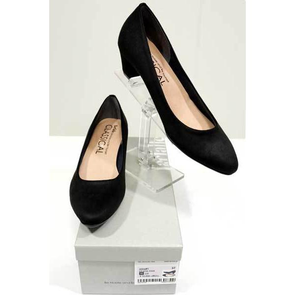 farfalle 年間物【ファルファーレ/定番/FF203L155A】farfalle/mine#1/人工皮革スムースorスエード×HUMOFITインソールパンプス4cmヒール/クロシェ ...