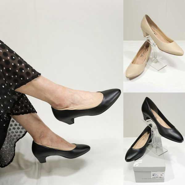 farfalle 年間物/24ss【ファルファーレ/新定番/FF223L184A】farfalle/mine#2/人工皮革スムースレザーHUMOFITインソールパンプス4cmヒール ...