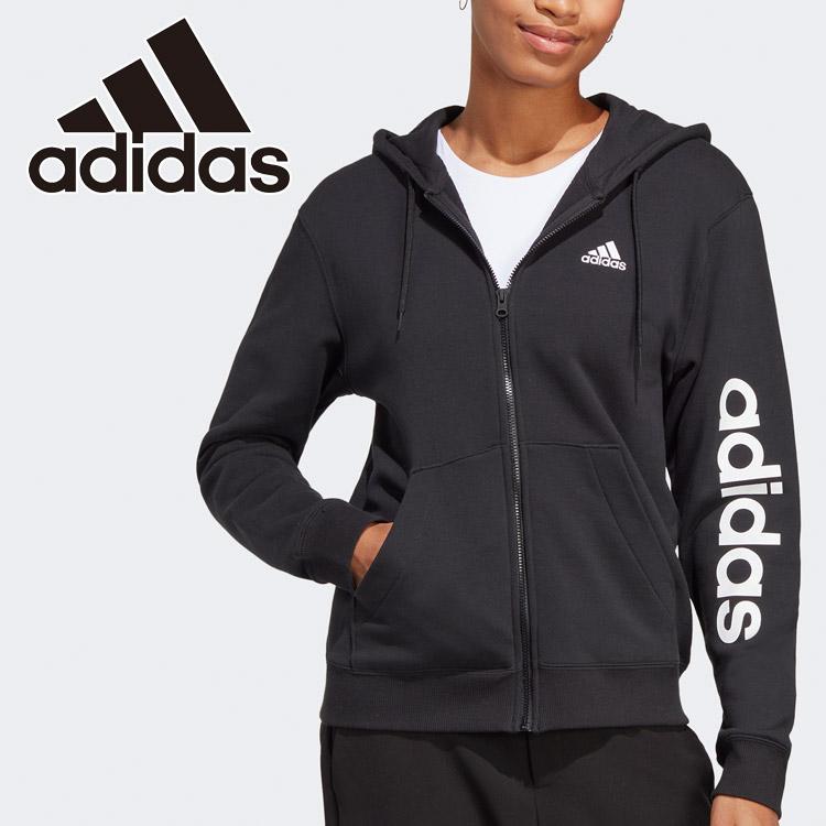 adidas アディダス W ESS リニア スウェットFZフーディ ETS25-IC6863 レディース : アネックススポーツ - 通販 ...
