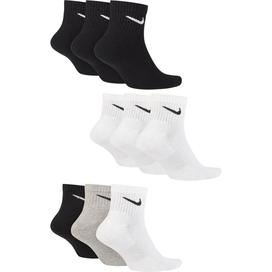 NIKE（ナイキ） アンクル ソックス 3足組 靴下 メンズ レディース ジュニア SX7667 メール便配送 : アネックススポーツ ...