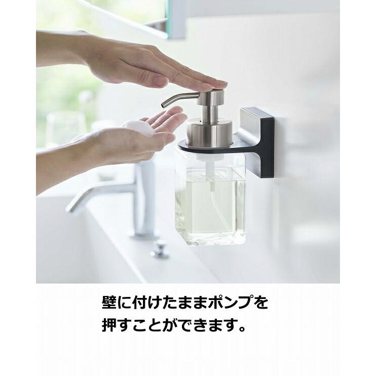 tower [ フィルムフックディスペンサーホルダー タワー 泡タイプ ]山崎実業 ボトル 泡ハンドソープ ホルダー 5347 5348 フック シール 壁 穴開けない おしゃれ : 雑貨屋 ...