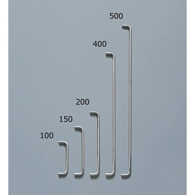 ハンドル ステンレス ラウンドバー W100 ネジ付き シルバー 10cm アクシス ホームステッド Homestead HS3618 パーツ ...