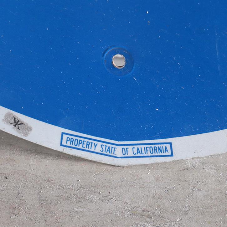 看板 アメリカ 道路標識 California カリフォルニア interstate 805 赤 青 ブルー ヴィンテージ ロードサイン インダストリアル : another life ...