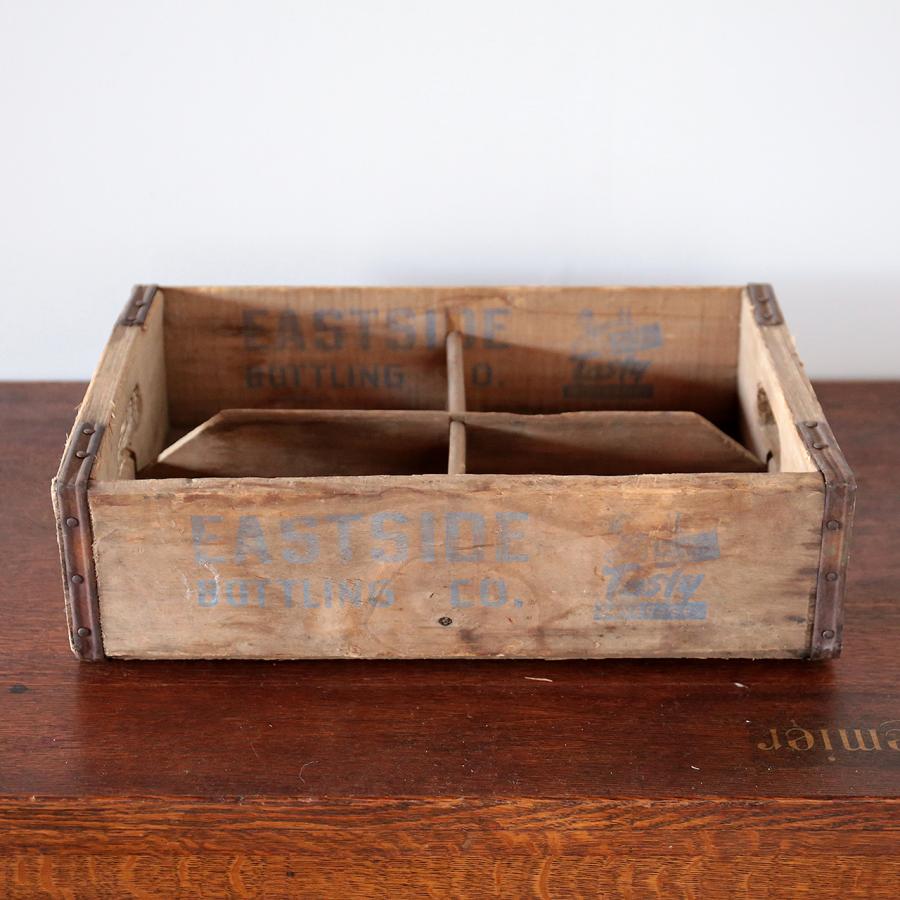 木箱 ウッドボックス ヴィンテージ 収納 収納ボックス 木製 ステンシル アメリカ 雑貨 アドバタイジング オリジナル インダストリアル : a2310-005 : another life ...