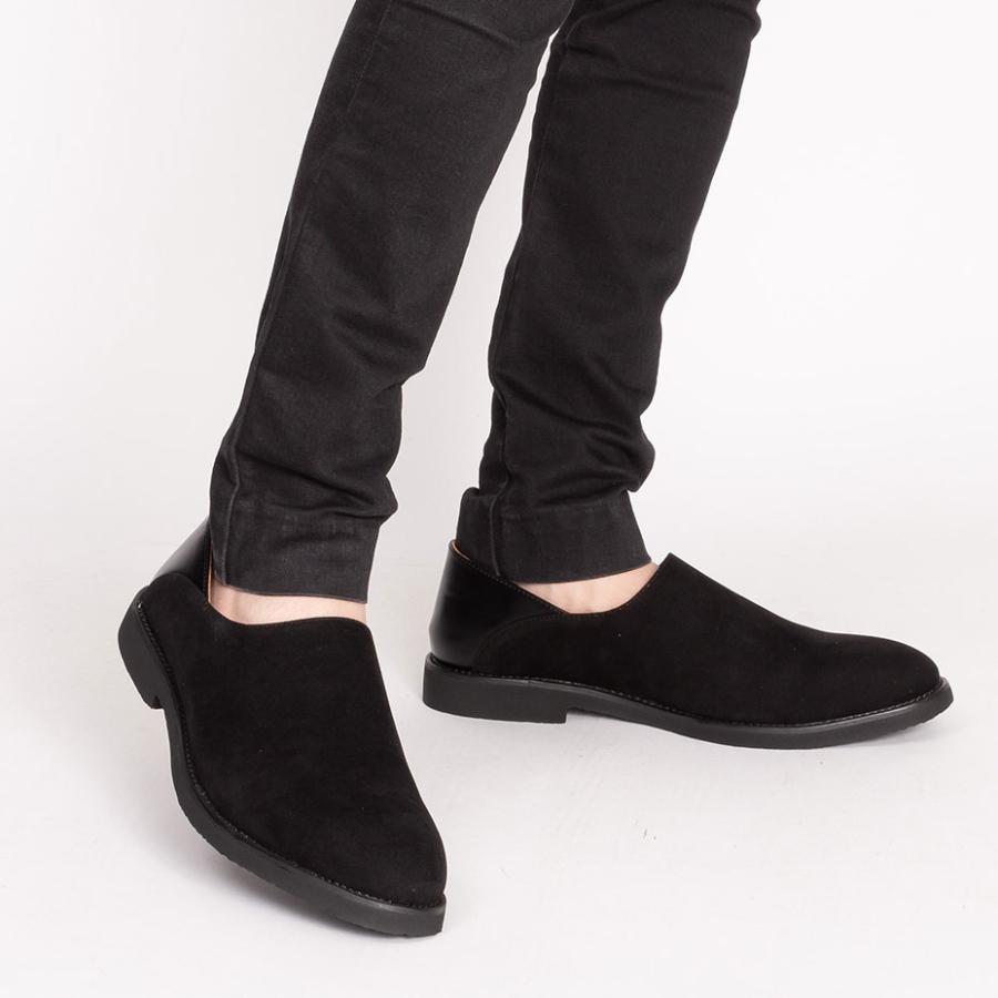 スリッポン メンズ 靴 かかとの踏める靴 ブランド svec ドライビングシューズ スリップオン カジュアルシューズ 黒 おしゃれ : spt068-12 : ビジネスシューズ メンズ 革靴 ...