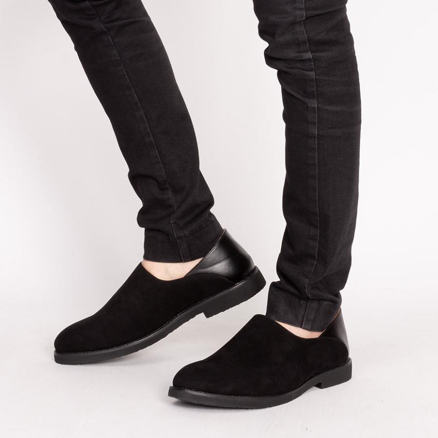 スリッポン メンズ 靴 かかとの踏める靴 ブランド svec ドライビングシューズ スリップオン カジュアルシューズ 黒 おしゃれ : spt068-12 : ビジネスシューズ メンズ 革靴 ...