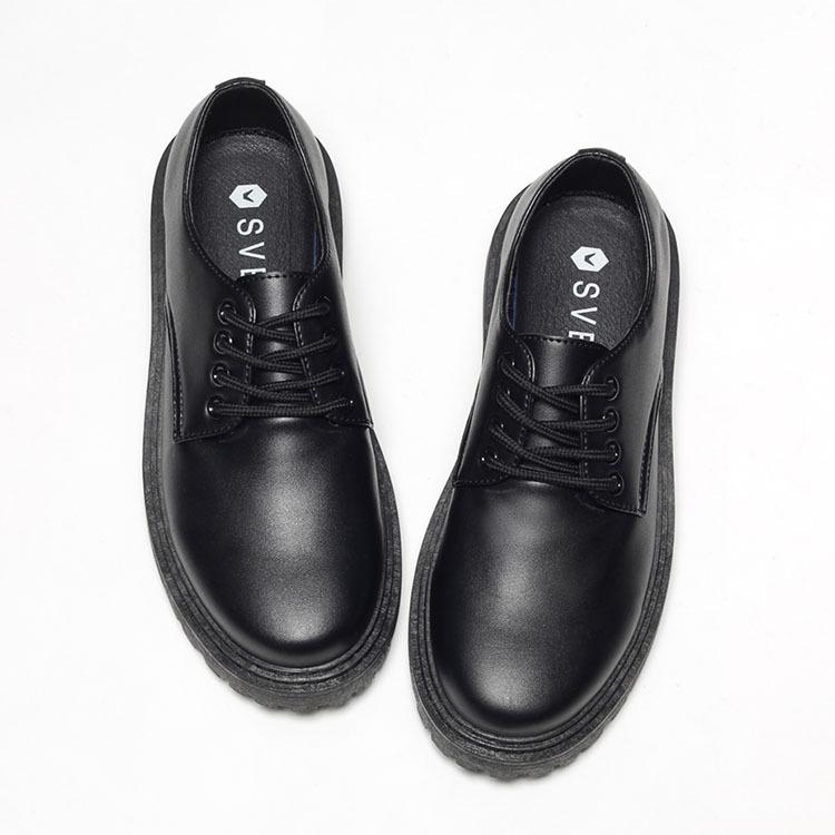 オックスフォードシューズ 革靴 メンズ カジュアルシューズ svec 靴 紳士靴 プレーントゥ ドレスシューズ ポストマン :SPT920-1:ビジネスシューズ メンズ 革靴 スニーカー AN ...