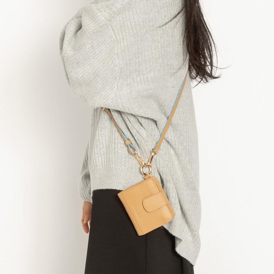 SILNA minacolo 二つ折り財布 ミニ財布 レディース さいふ 小銭入れ コインケース コンパクト財布 小さい財布 お財布 ブランド ミニウォレット 小さめ : ビジネスシューズ ...