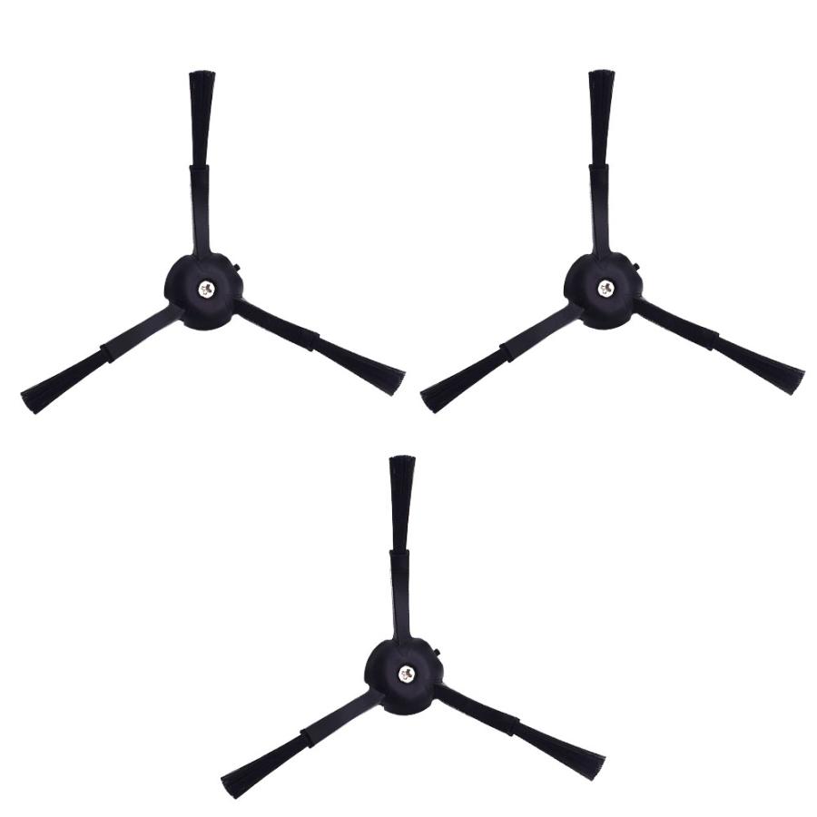 Roborock ロボロック サイドブラシN ブラック（黒色） Q Revo / S8 S7 Q7 Q5 S6 S5 E5 E4シリーズ対応 3本足 SDBS02RR 互換品 : あんしん ...